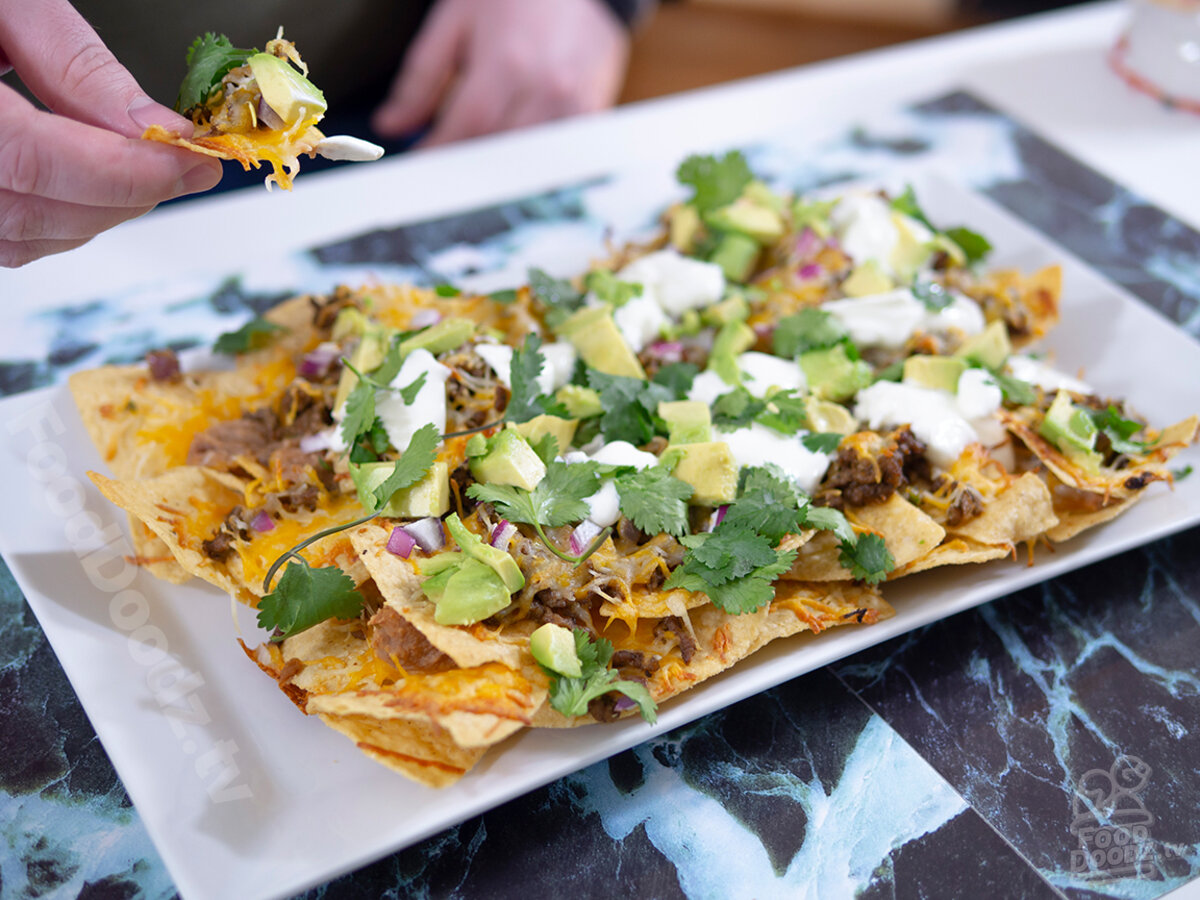Ultimate Nachos Recipe | OMG Meals | FoodDoodz.tv