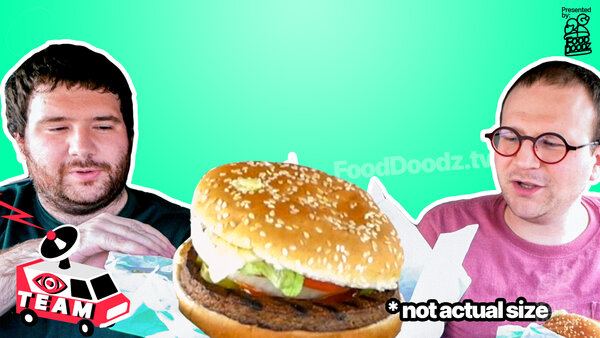 Burger King IMPOSSIBLE Whopper Review | iTeam | FoodDoodz.tv