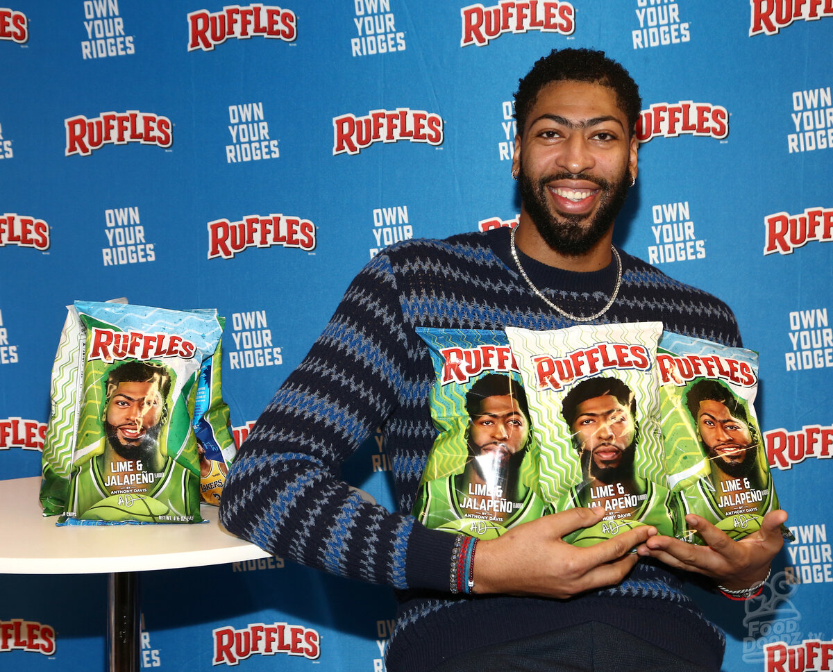 Anthony Davis Lime & Jalapeno Ruffles Are the New Wheaties | News ...